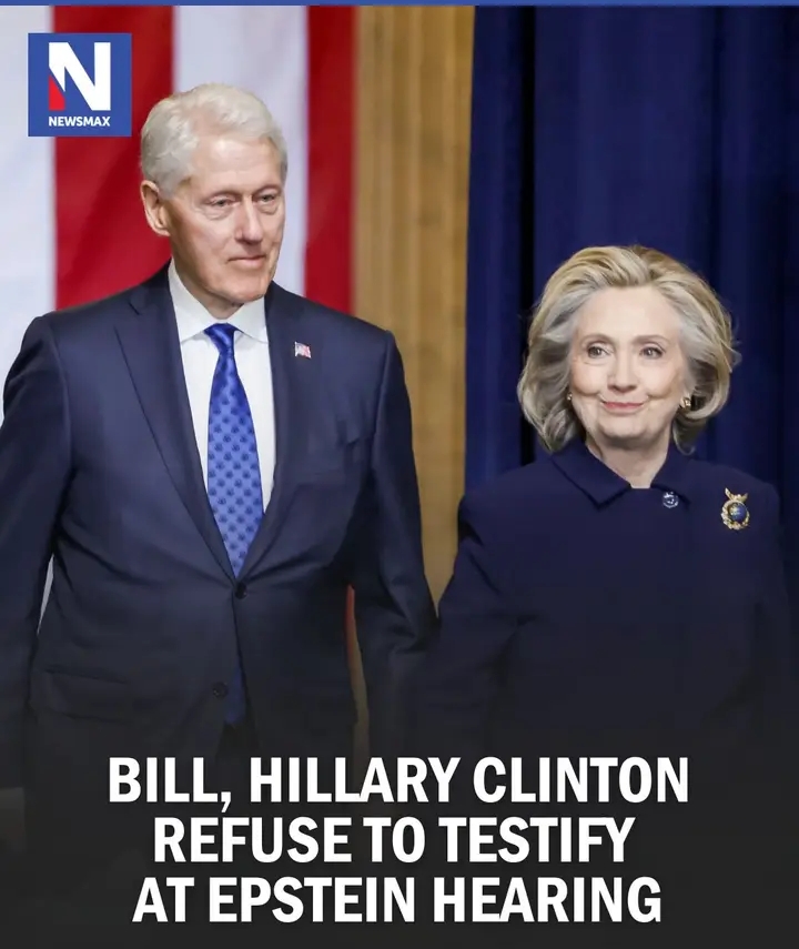 BREAKING NEWS:Clinton Refuse to Testify in House Epstein Investigation ...