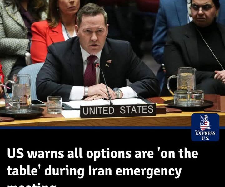 BREAKING NEWS:Tense Standoff at the United Nations: U.S. and Iran Trade ...